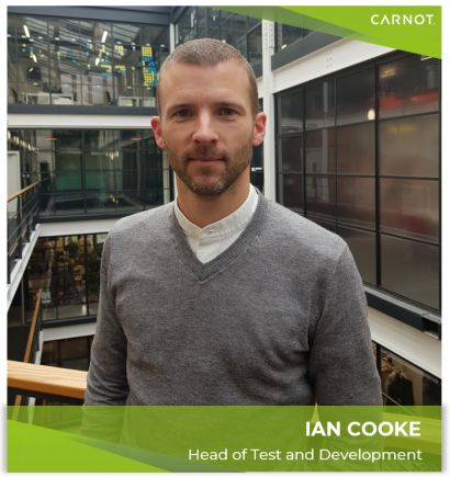 Meet Ian Cooke! Head of Test & Development - Carnot